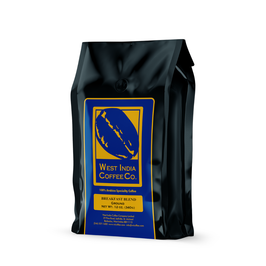 Breakfast Blend Coffee Beans Barbados West India Coffee Co Breakfast Blend Coffee Beans Barbados West India Coffee Co